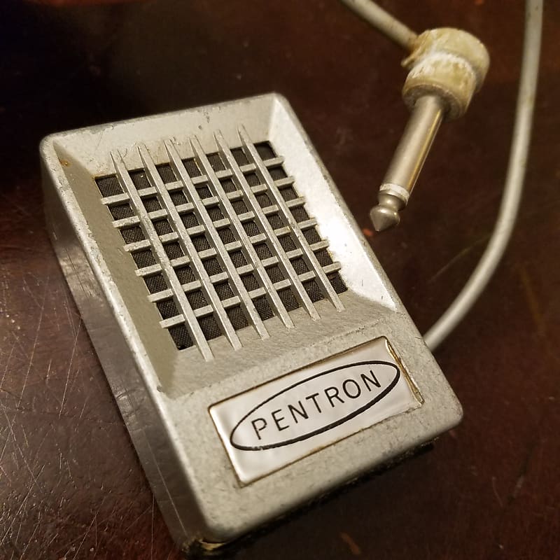 Pentron Rare Harp Mic Turner? Hi-Z 1950s - Grey solid | Reverb UK