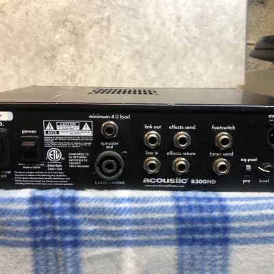 Acoustic B300HD Bass Amplifier Head Unit | Reverb