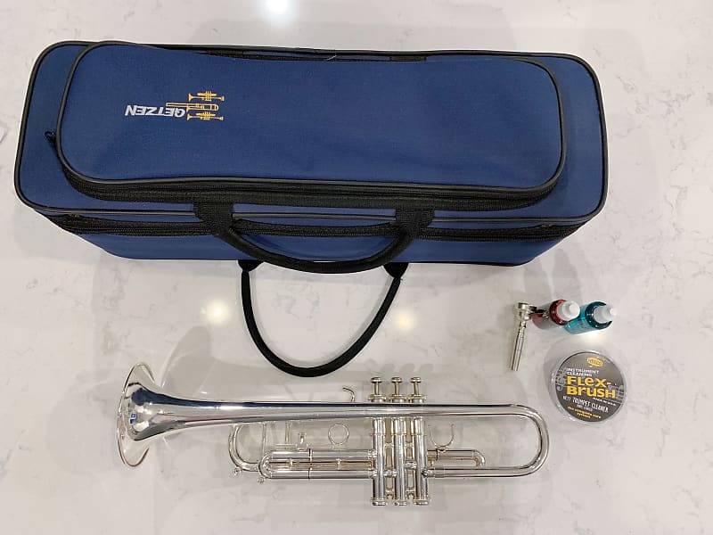 Getzen Eterna 700 II Silver Trumpet | Reverb