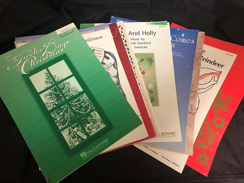 Publisher Christmas Song Sheet Bundle | Reverb
