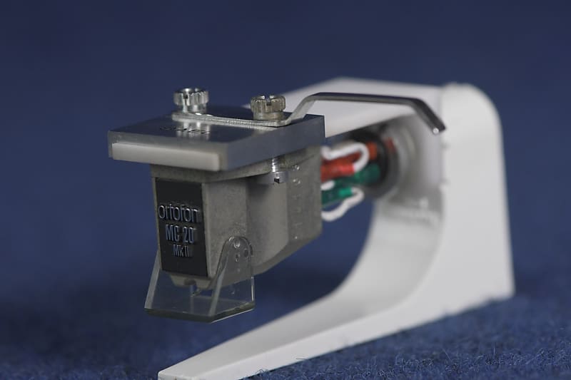 Ortofon MC20 MK II Cartridge W/ SAEC ULS-3X Ceramic Headshell | Reverb