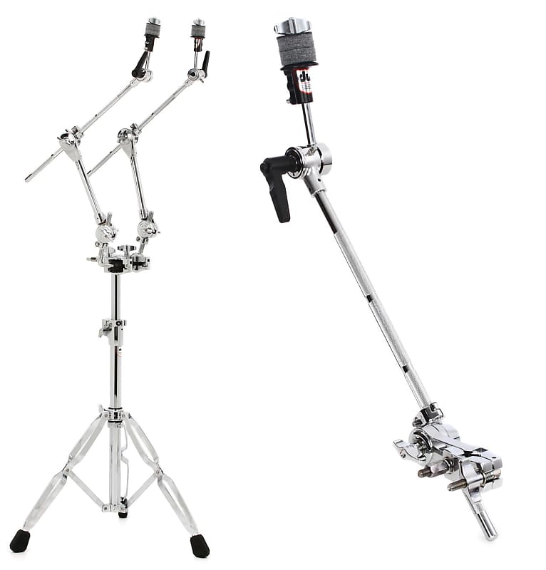 DW DWCP9799 9000 Series Heavy Duty Double Tom/Cymbal Stand | Reverb