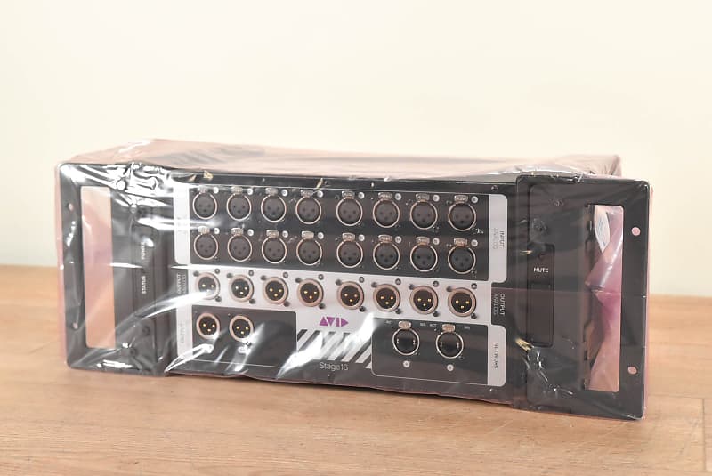 AVID Stage 16 Remote I/O for S3L Digital Mixing System | Reverb