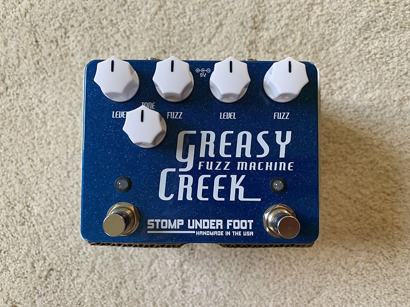 Stomp Under Foot Greasy Creek Fuzz Machine | Reverb