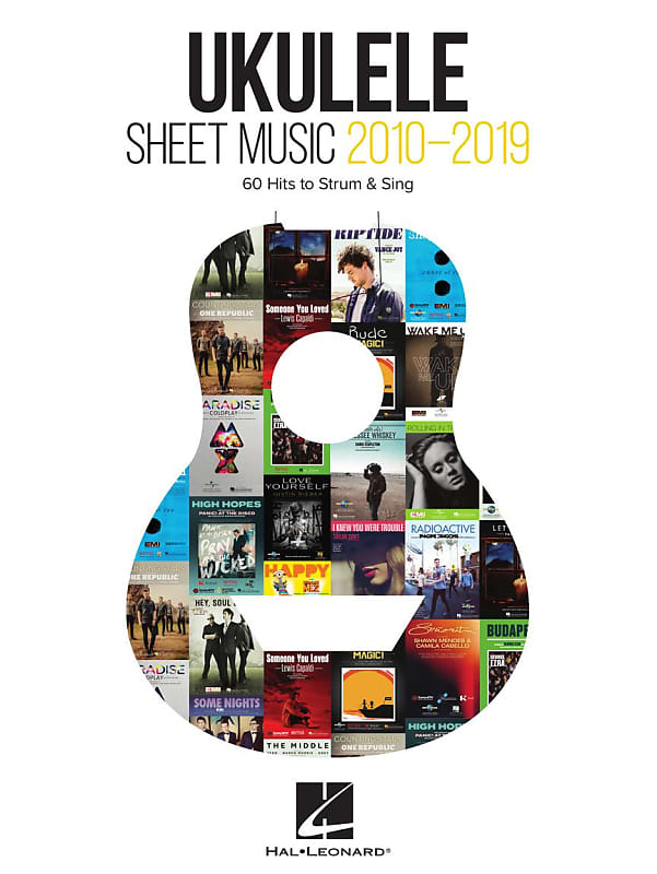 Ukulele Sheet Music 2010-2019 - 60 Hits to Strum & Sing | Reverb