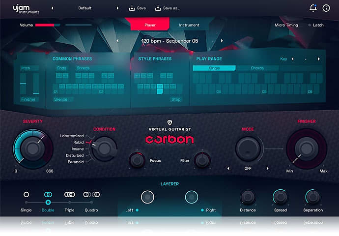 UJAM Virtual Guitarist CARBON | Reverb