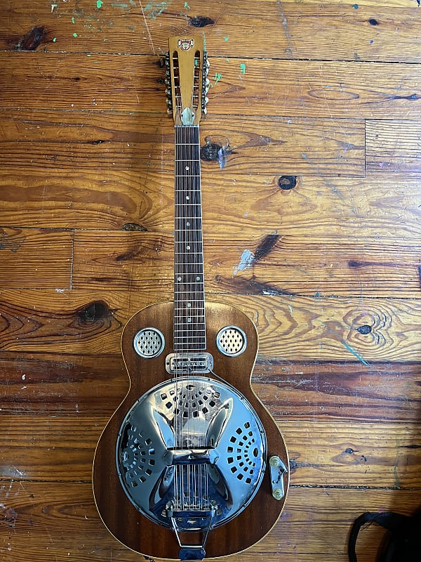 Dobro Columbia 12 string 1966 - Mahogany | Reverb