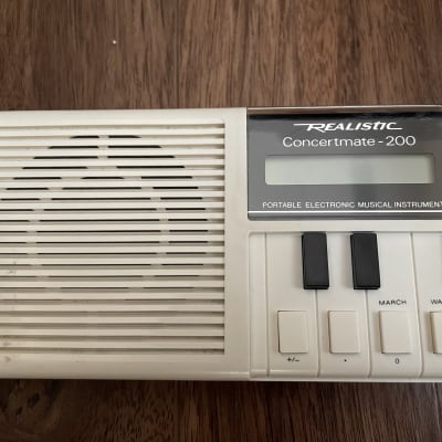 Realistic Concertmate-200 1980s - White | Reverb
