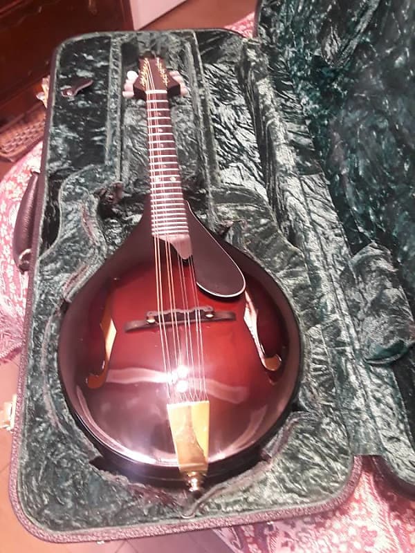 Rigel A+ Deluxe Mandolin 2005 with Hardshell Case USA Made | Reverb