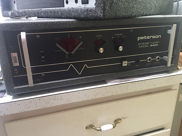 Peterson R450 Strobe Tuner | Reverb