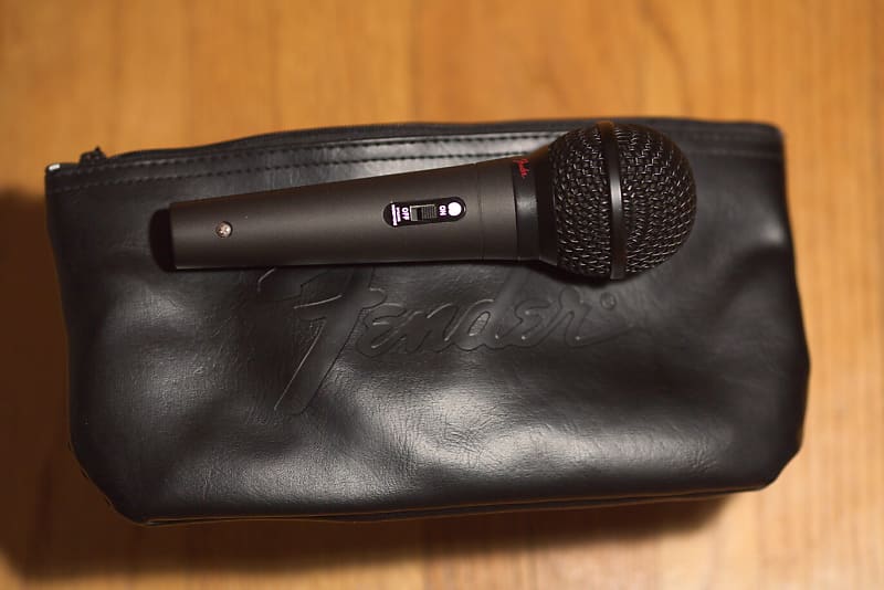 Fender P-51 Mic Kit (Mic, Cable, Clip, Pouch) | Reverb