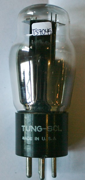 TESTS LOW/BAD - Tung-Sol USA Type 45 VERY Low Display Vacuum | Reverb