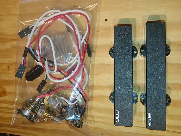 EMG J5 5 String Jazz Bass Pickup Set | Reverb Canada