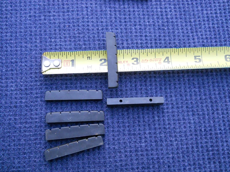 Graph Tech Tusq XL Slotted NUT for Fender 1-3/4"L - Black | Reverb