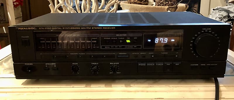Realistic STA-2150 Digital Synthesized Stereo Receiver 1988 - | Reverb