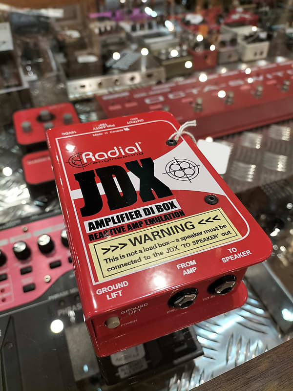Radial Engineering JDX Reactor Guitar Amp and Cabinet Direct | Reverb