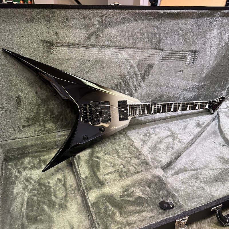 ESP E-II Arrow Black Silver Fade | Reverb