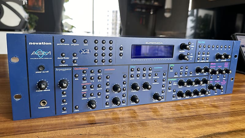 Novation Supernova 16-voice Rackmount Virtual Analog | Reverb