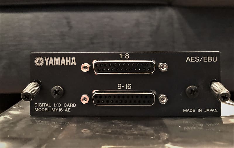 Yamaha MY16-AE DM2000 DM1000 DME64 DME64N 02R96 + I/O | Reverb