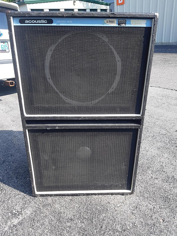 Acoustic 406 bass cabinet Late 70s early 80s | Reverb Canada