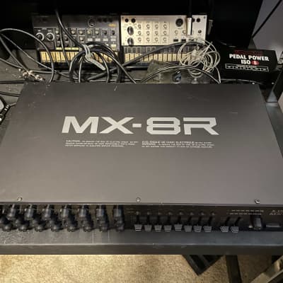 Kawai MX-8R 80s Keyboard Mixer 8 channel line mixer - Black | Reverb