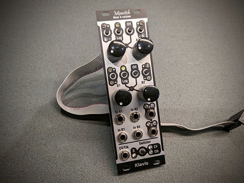 Klavis Mixwitch Mixer + Switch - White | Reverb UK