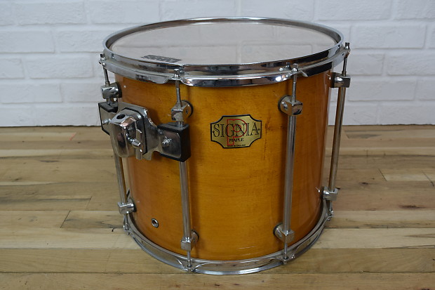 Premier Signia maple shell 15x13 tom drum set kit | Reverb