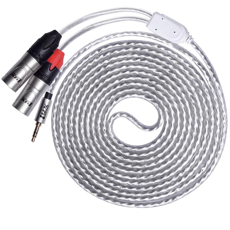 LyxPro 10 Feet Y-Cable TRS 3.5mm to XLR Male Dual Y-Splitter | Reverb