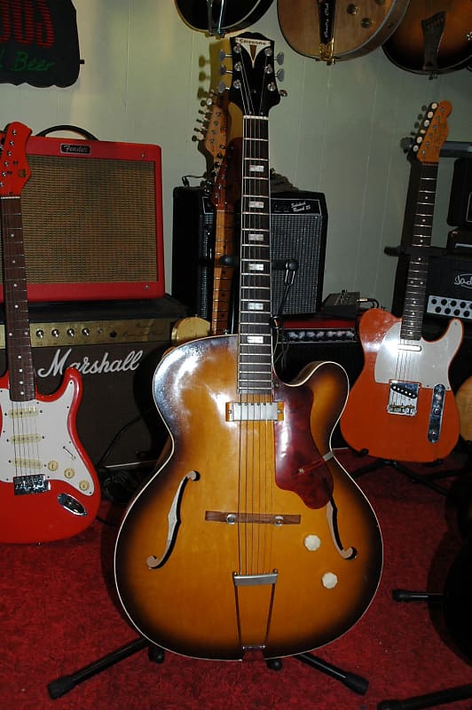 Epiphone Zephyr Regent 60 's 2 Color Sunburst | Reverb Canada