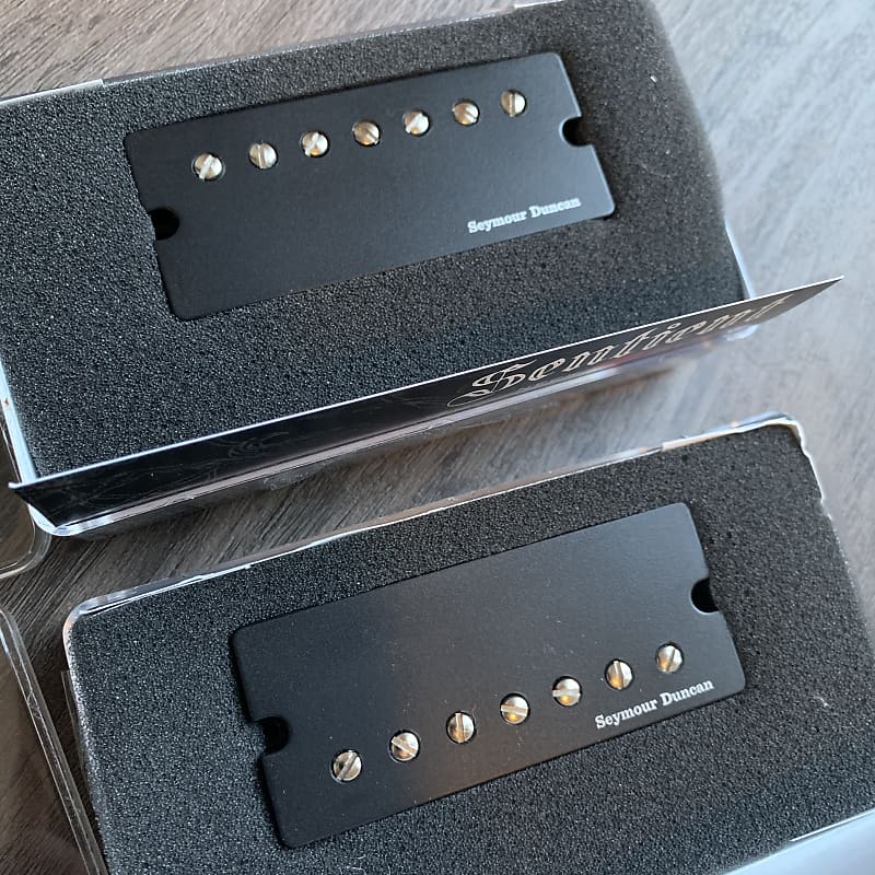 Seymour Duncan Nazgul / Sentient 7 string soap bar pickup set | Reverb