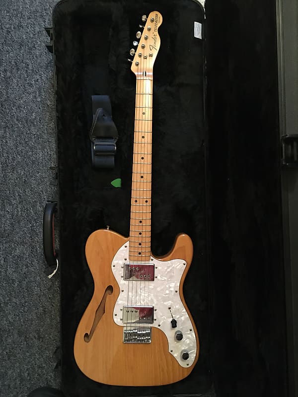 Fender 72 Thinline Telecaster Deluxe MIJ 1996 - Natural / | Reverb