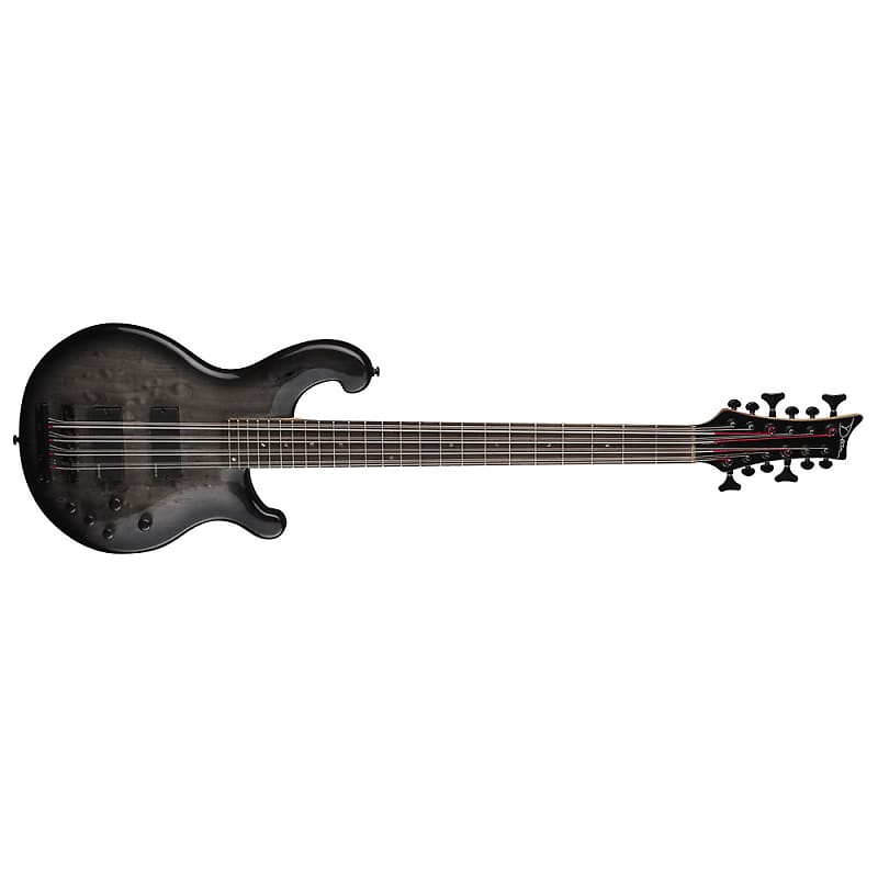 Dean Rhapsody 12 RH12 Bass Trans Black TBK NEW Electric Bass | Reverb