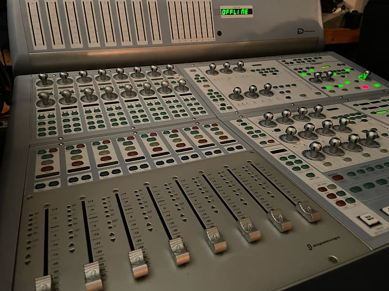 Avid Digidesign D-Command 8-Fader Main Unit 9100-12900-00 Rev | Reverb