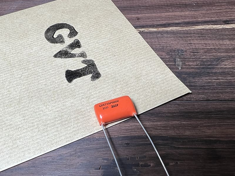 Cornell Dublier CDE 716 Series capacitor 22nf - 0.022uf Tone | Reverb