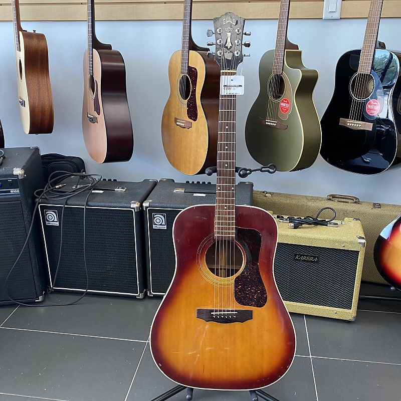 Guild D40 1973 Sunburst | Reverb