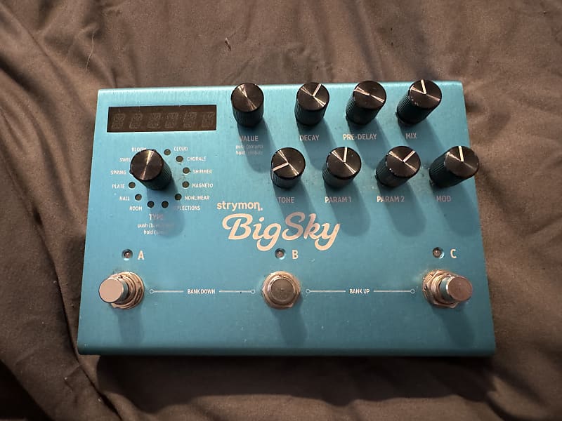 Strymon Big Sky Reverb 2013 - Present - Blue | Reverb