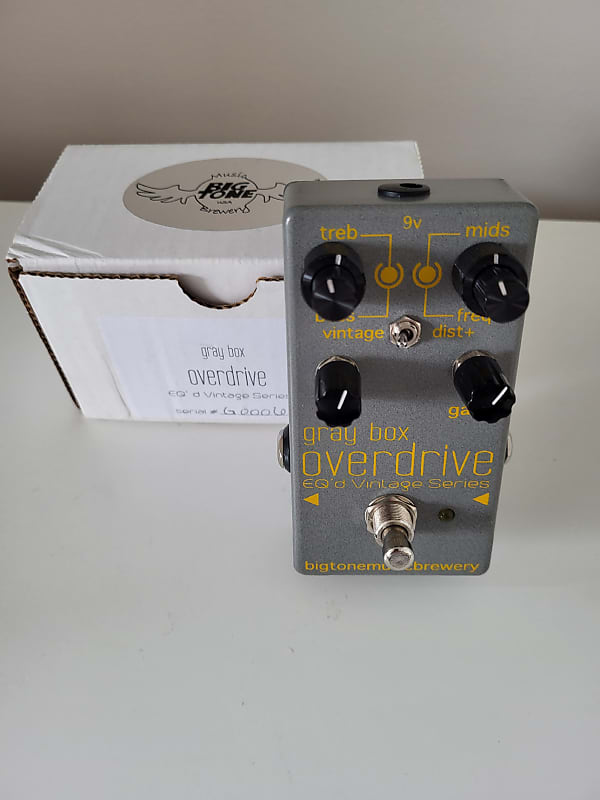 Big Tone Music Brewery Gray Box Overdrive | Reverb
