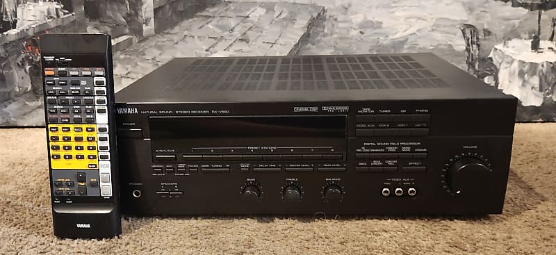 Yamaha Vintage Yamaha RX-V590 Audio Video Receiver (1993-96) | Reverb