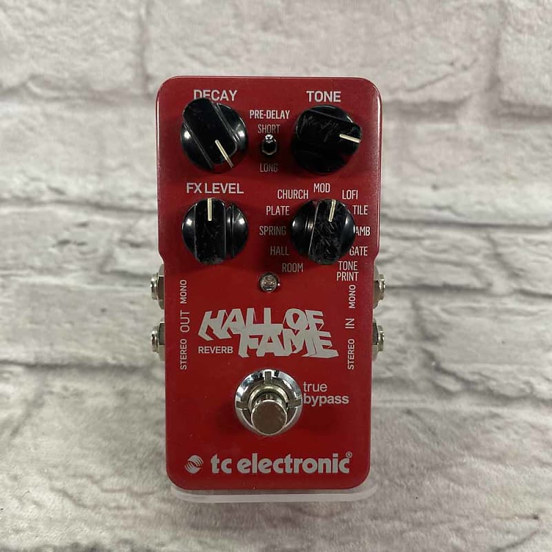 Used: TC Electronic Hall Of Fame Reverb Pedal | Reverb