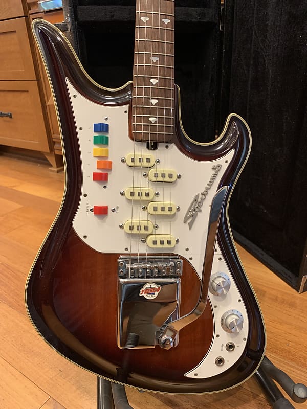Teisco Spectrum 5 1990's Sunburst | Reverb