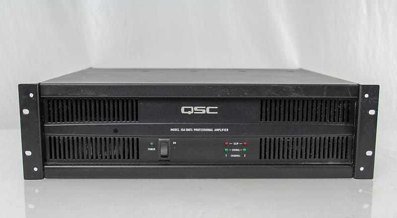 QSC ISA 500Ti Professional Amplifier Stereo Amp ISA500Ti | Reverb