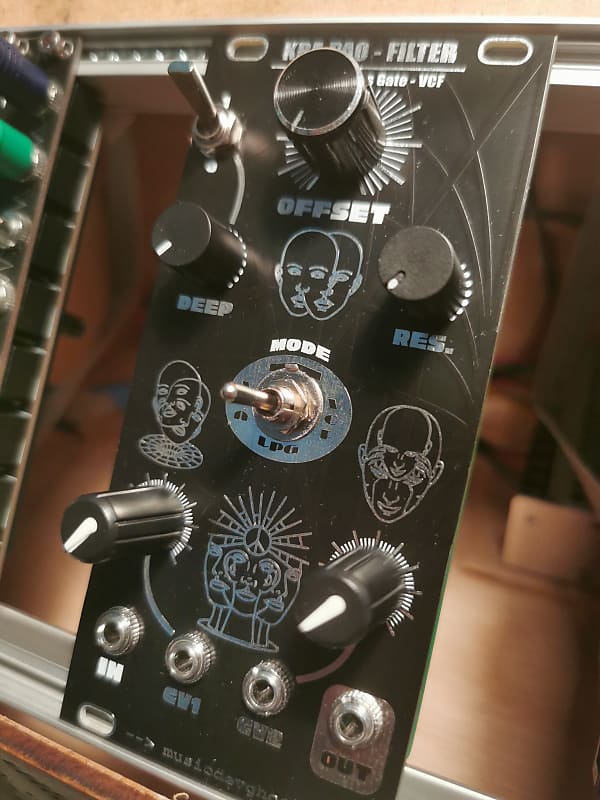 Kra Pao filter | VCA LPG & VCF (low pass) | 12HP Eurorack DIY | Reverb