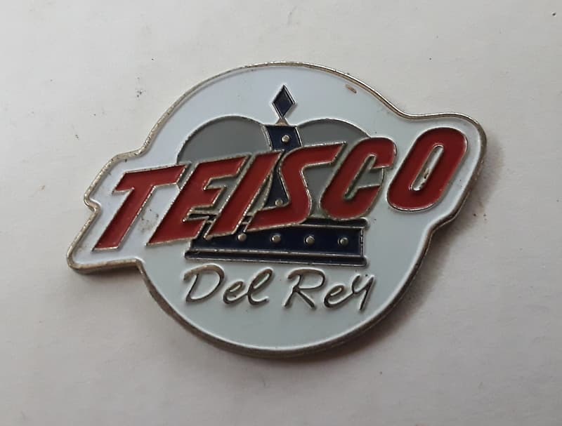 1960's Teisco Del Ray Guitar Headstock Logo | Reverb