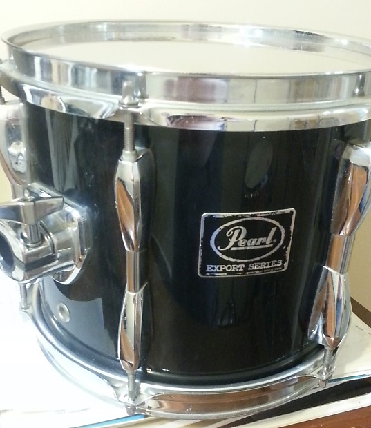 Pearl Export 10" Rack Tom - 90s Era - Black | Reverb