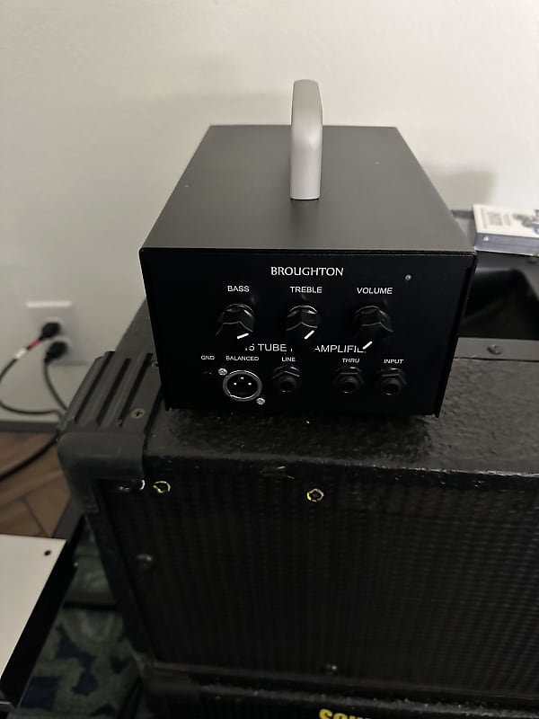 Broughton P15 Tube Bass Preamp and Case | Reverb