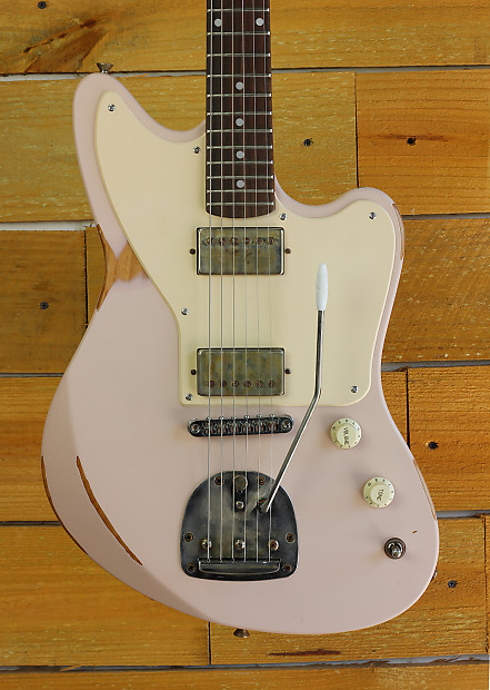 Moniker Zuma 2016 Shell Pink Relic Electric Guitar - Free | Reverb