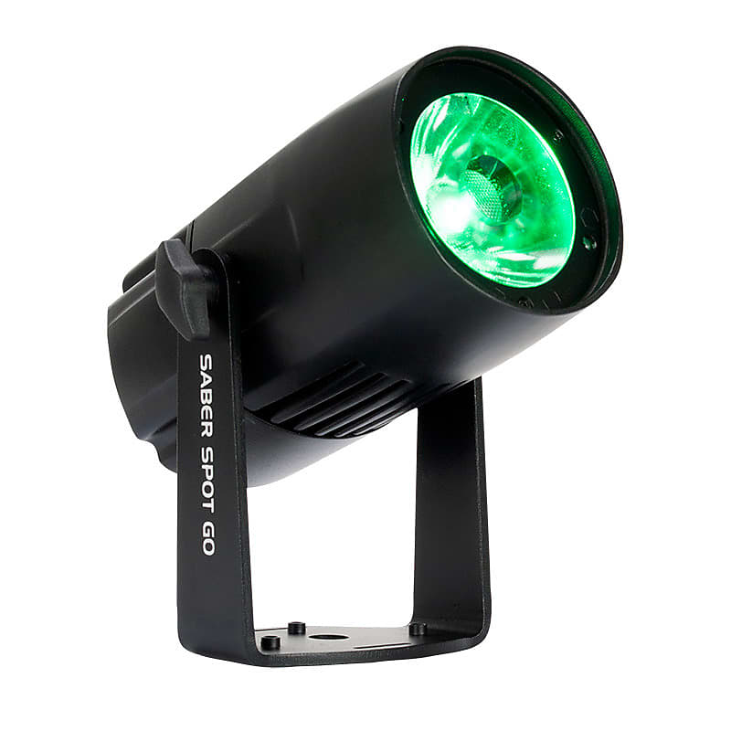 ADJ SABER-SPOT-GO 15W RGBW LED Battery Powered Pin Spot with | Reverb