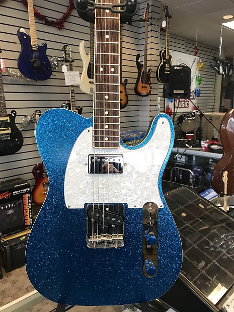 Fender Telecaster Royal Blue Metal Flake electric guitar | Reverb