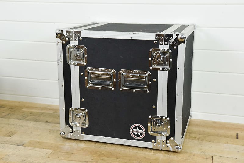 Road Runner Deluxe 12U Amplifier Rack Case Black (church | Reverb