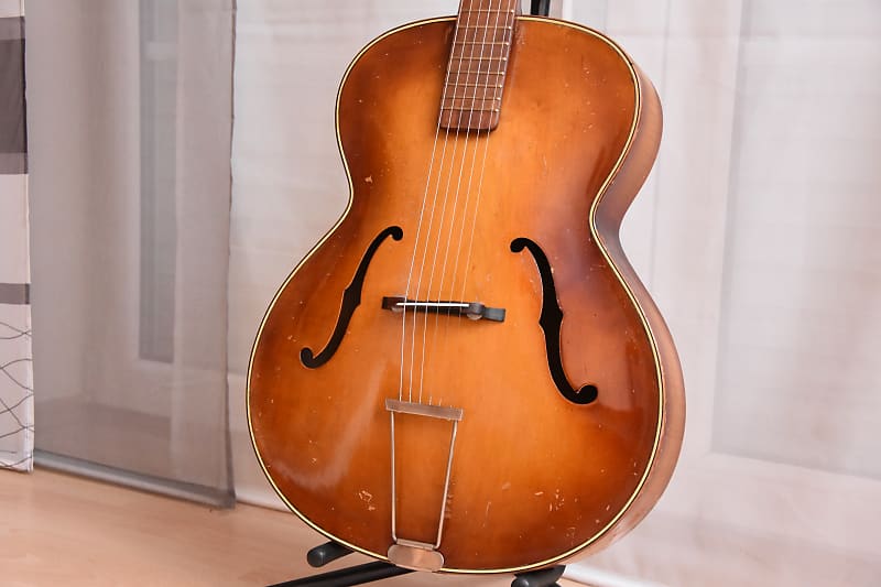 Höfner 455 – 1951 German Vintage Archtop Jazz Guitar / | Reverb